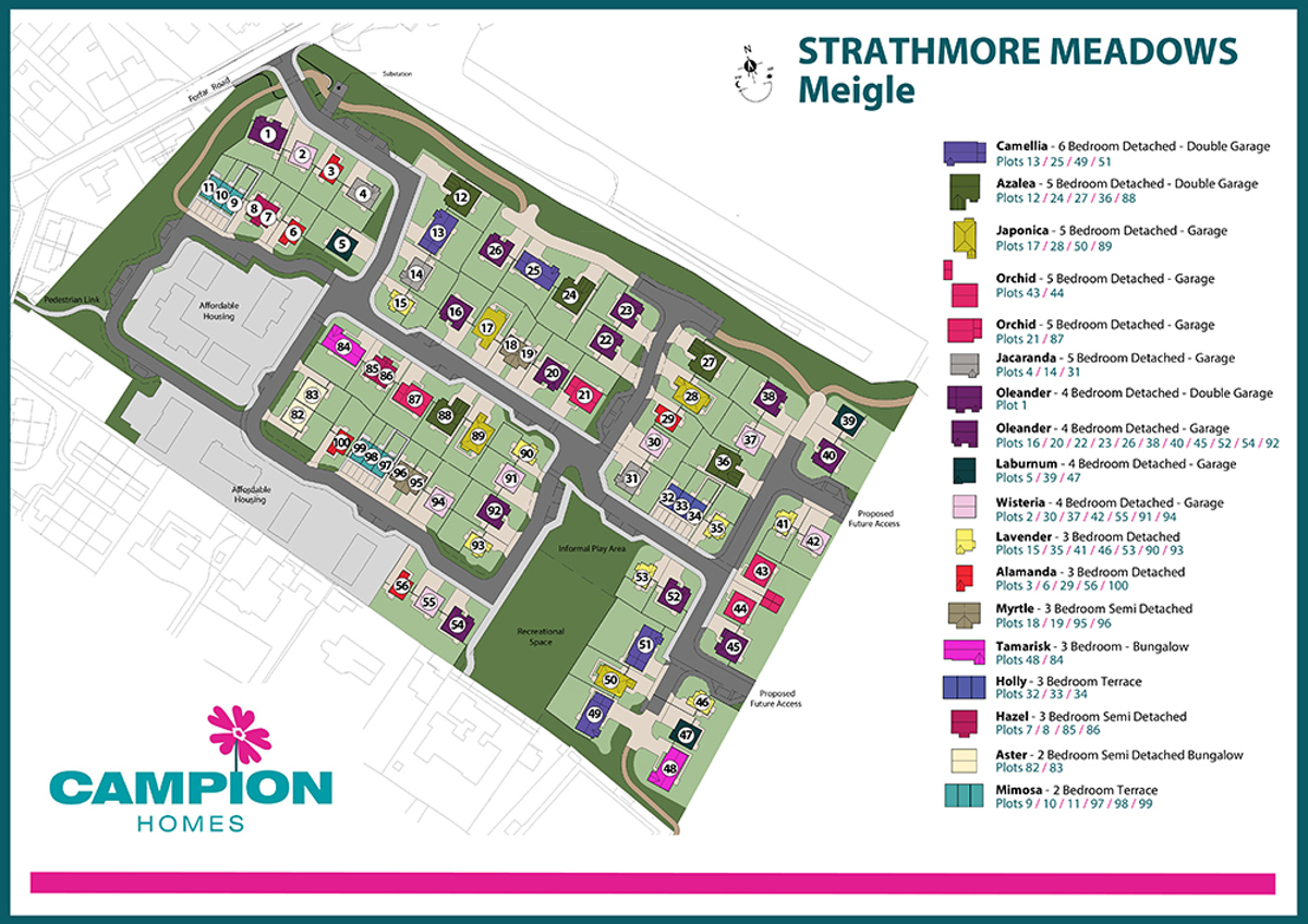 Strathmore Meadows, Meigle, Perthshire I Campion Homes | Campion Homes