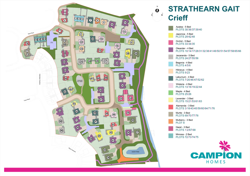 Strathearn Gait, Crieff, Perthshire - Campion Homes | Campion Homes